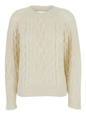 ISABEL MARANT ÉTOILE ISABEL MARANT ETOILE Braided Wool Pullover