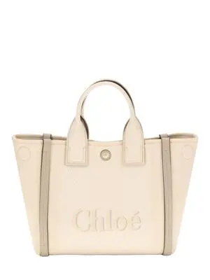 Chloé Carry Tote Bag - Cream