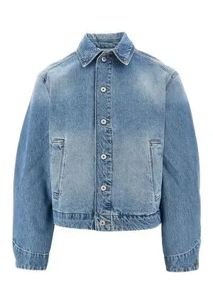 Jacquemus Mirada Cotton Denim Jacket - Blue
