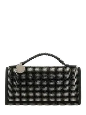 Stella McCartney Clutch Bag With Shoulder Strap Falabella - Black