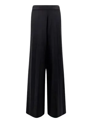 Max Mara Lama Viscose Blend Trousers - Multicolor