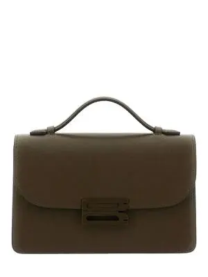 Victoria Beckham Mini Dorian Bag - Brown