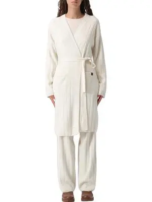 MAX MARA Ribbed Belted Long Sleeve Sweater