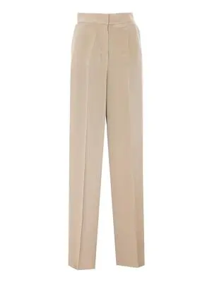 Max Mara Silk Trousers - Cream