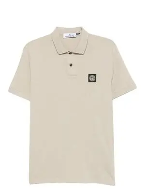 Stone Island Polo Shirts - Green