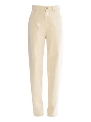 GOLDEN GOOSE Kim Pants With Sequins - Cream