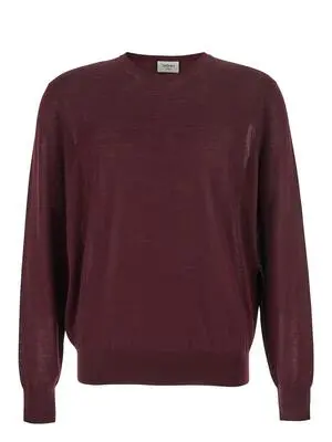 Saint Laurent Cashmere Crewneck Sweater - Multicolor