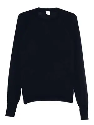 Eleventy Virgin Wool Crewneck Sweater - Blue