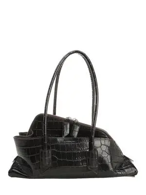 Attico ATTICO La Passeggiata Small Top Handle Bag Brown