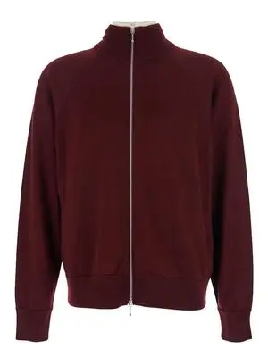 JIL SANDER Wool Zip-up Cardigan - Multicolor