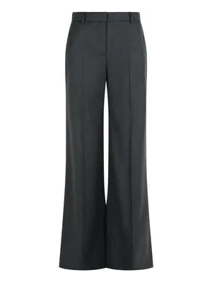 Stella McCartney Wool Flare Pants - Gray