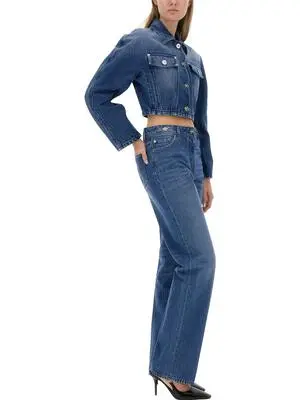 Versace Sartorial Boyfriend Jeans - Blue
