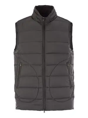 Herno HERNO Recycled Nylon Waistcoat Gray