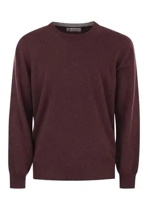 Brunello Cucinelli BRUNELLO CUCINELLI Pure Cashmere Crew-Neck Sweater Multicolor
