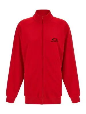 Balenciaga Back Tracksuit' Dress - Red