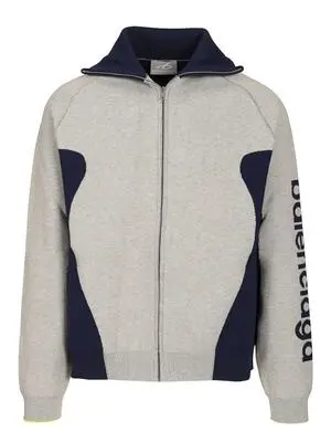 Balenciaga Zip-up Cardigan Bodysuit - Gray