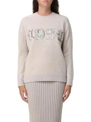 Max Mara Wool And Cashmere Embellished Pullover - Cream
