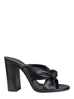 Saint Laurent Loulou Mules - Black