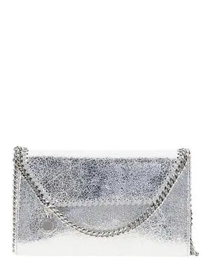 Stella McCartney Mini Falabella Crossbody Bag - Silver