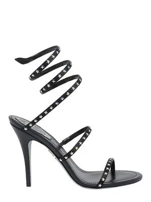 Rene Caovilla Cleo Pump Sandals - Black