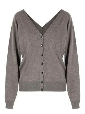 LISA YANG LISA YANG Jiani Cashmere Cardigan Cream