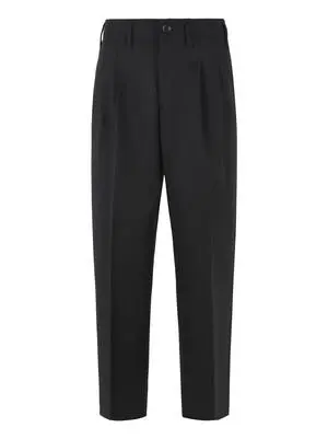 AMI Paris Zuit' Virgin Wool Pants - Black