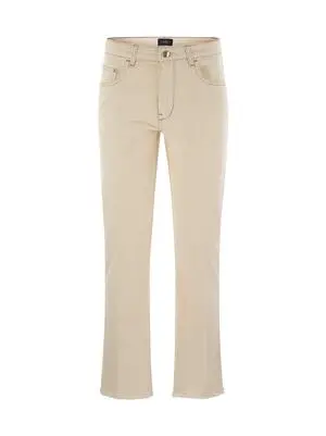 FAY Denim 5-pocket Trousers - Multicolor