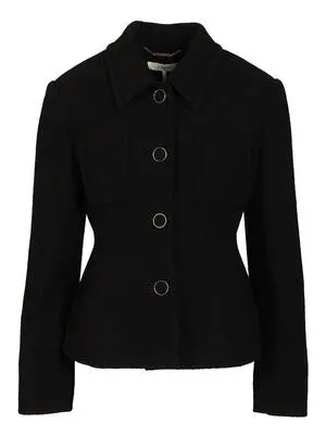 Chloé Single-breasted Short Blazer - Black