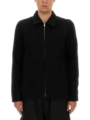 Rick Owens Wool Shirt Jacket - Black