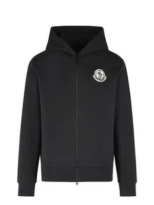 Moncler Cotton Sweatshirt - Black