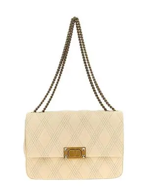 Valentino Garavani Quiltie 67 Shoulder Bag - White