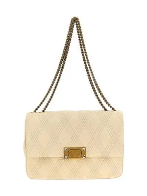 Valentino Garavani Quiltie 67 Shoulder Bag - White