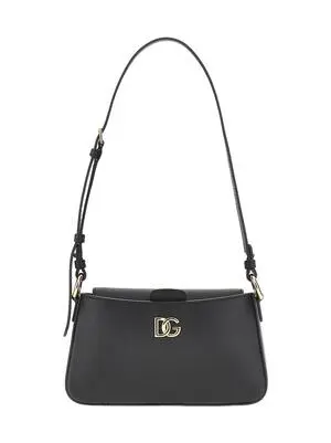 Dolce & Gabbana Leather Phone Bag - Black