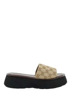 Gucci GUCCI Original GG Soft Sandals Multicolor