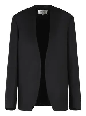 MAISON MARGIELA MAISON MARGIELA Virgin Wool Blazer Black