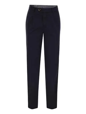 Brunello Cucinelli Pleated Trousers - Blue