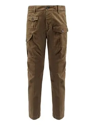 Dsquared2 DSQUARED2 Cotton Blend Cargo Trousers Multicolor
