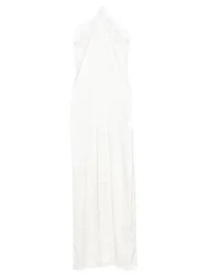 Oseree Long Dress - White