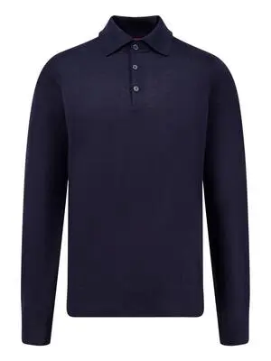 Brunello Cucinelli Cashmere And Cotton Polo Shirt - Multicolor