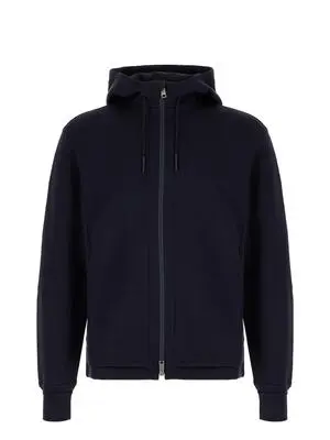 Zegna Full Zip Hooded Sweatshirt - Multicolor