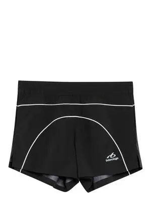 Balenciaga Technical Fabric Shorts - Black