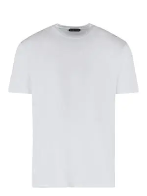 TOM FORD Lyocell And Cotton T-shirt - White