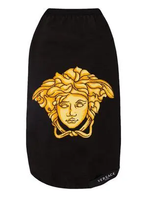 Versace Medusa Print T-shirt - Black