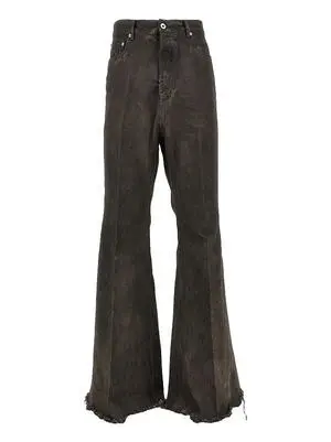 Rick Owens Rick Owens Men 'Bolan Bootcut' Denim Jeans Brown