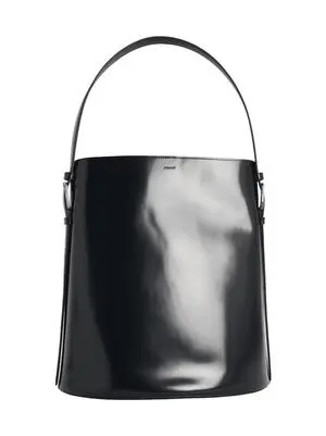 Coperni Erconomic Leather Tote Bag - Black