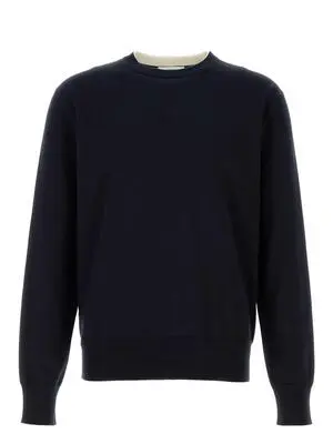 JIL SANDER Midnight Cotton Sweater - Blue
