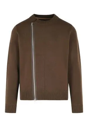 Sacai Wool Sweater - Brown