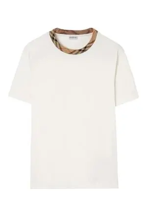 Burberry Neutrals T-shirts & Vests T-shirts - Cream