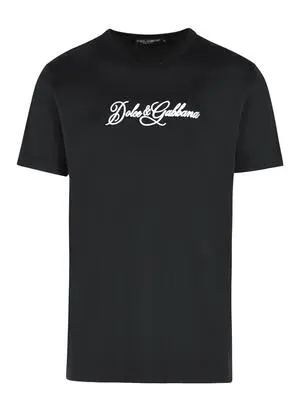 Dolce & Gabbana Cotton T-shirt - Black