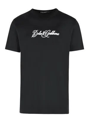 Dolce & Gabbana Cotton T-shirt - Black